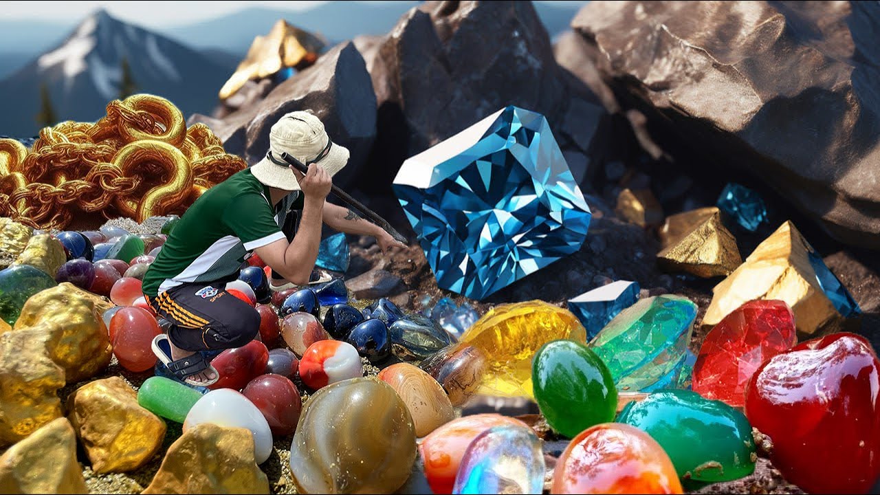 I Found GOLD While Treasure Hunting! Incredible Discoveries Under Rocks ...