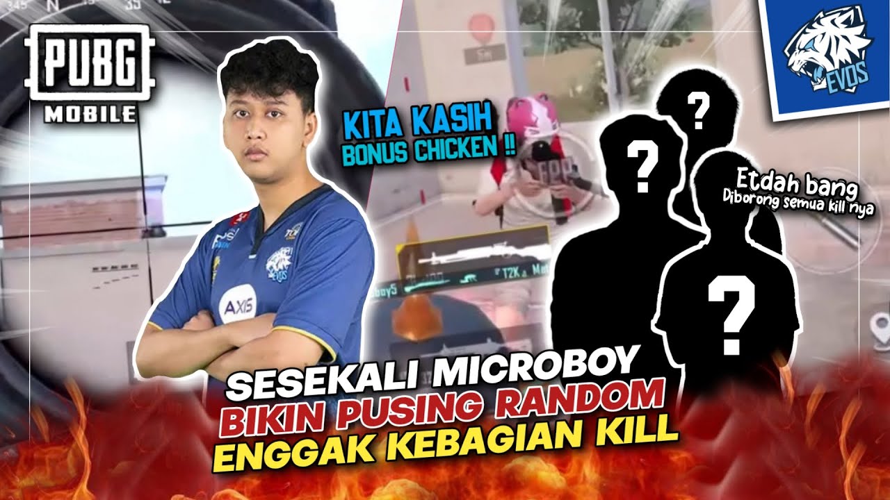 REAKSI RANDOM SQUAD DIBIKIN PUSING SAMPE ENGGAK KEBAGIAN KILL SAMA MICROBOY !! - Microboy - YouTube