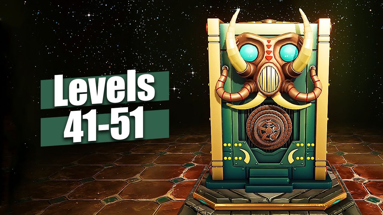 The Vault - Logic Puzzle Box - Levels 41-51 Walkthrough | No Commentary ...
