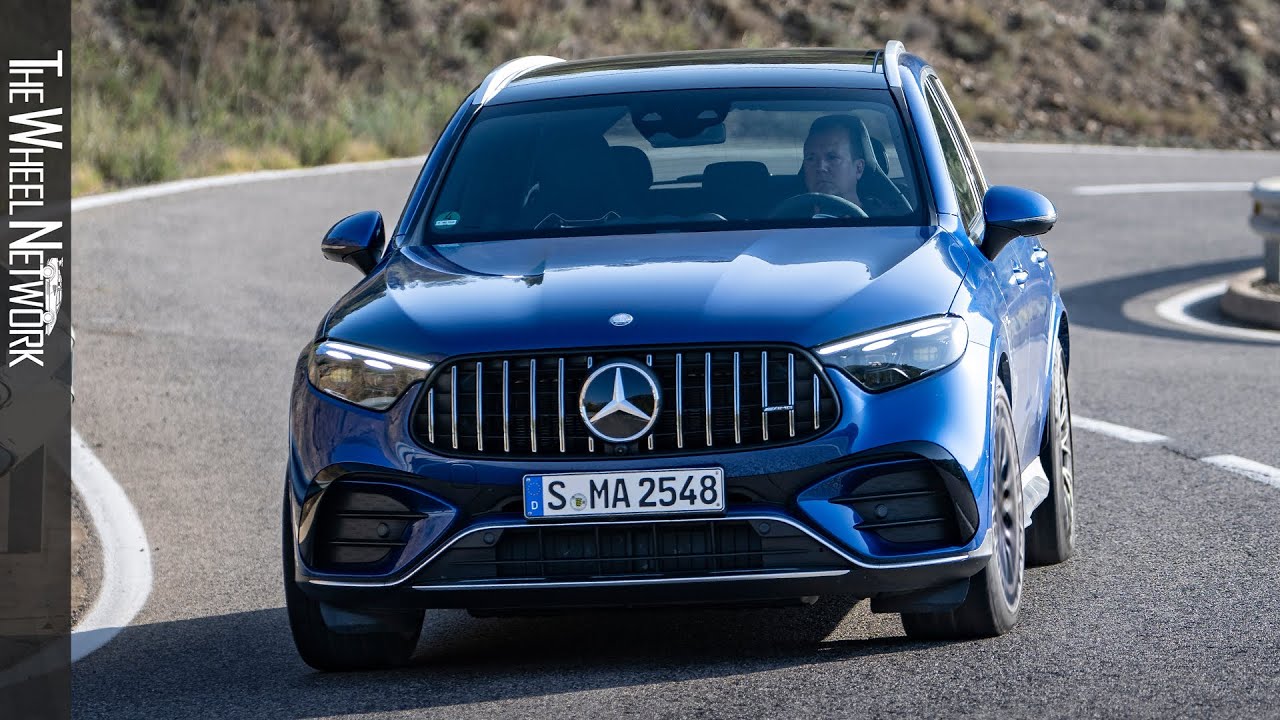 2024 Mercedes-AMG GLC 63 S E Performance | Spectral Blue | Driving ...