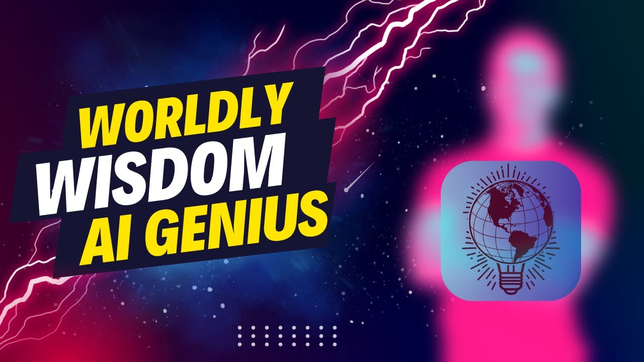 Worldly Wisdom AI Genius only on the App Store - YouTube