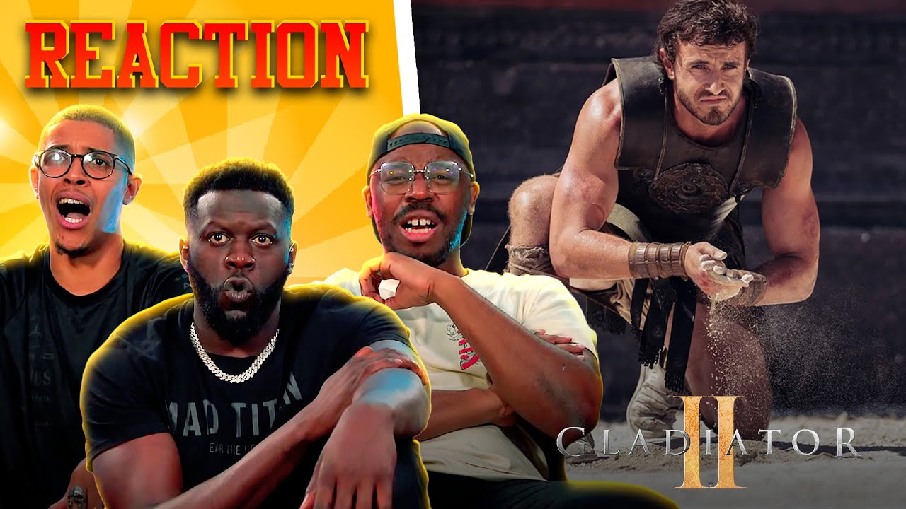 Gladiator II New Trailer Reaction - YouTube