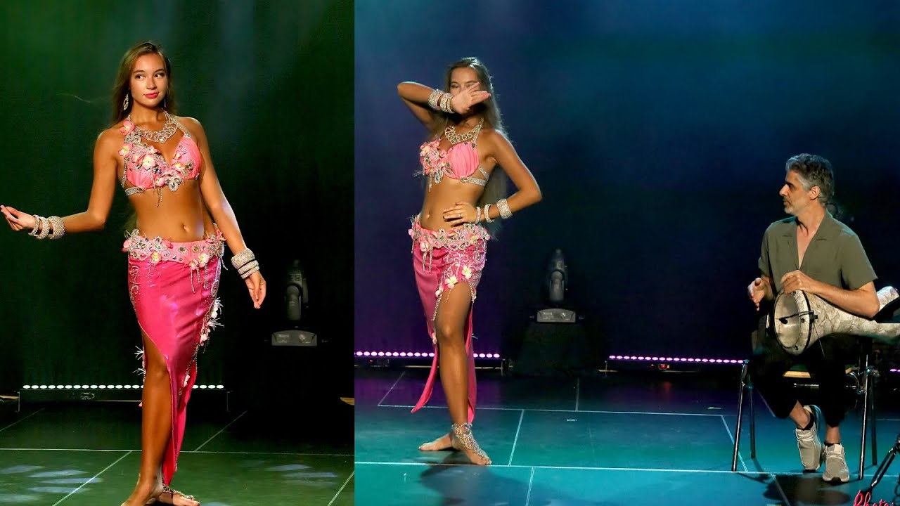 Martina Schulz, 2nd place in Live tabla impro with Khader Ahmad at Dance Weekend in Warsaw 2024 ...