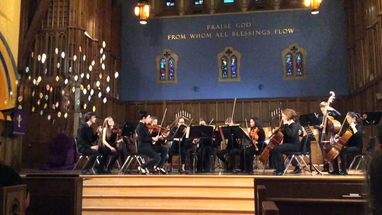 Etobicoke School of the Arts Strad Strings Ensemble - YouTube