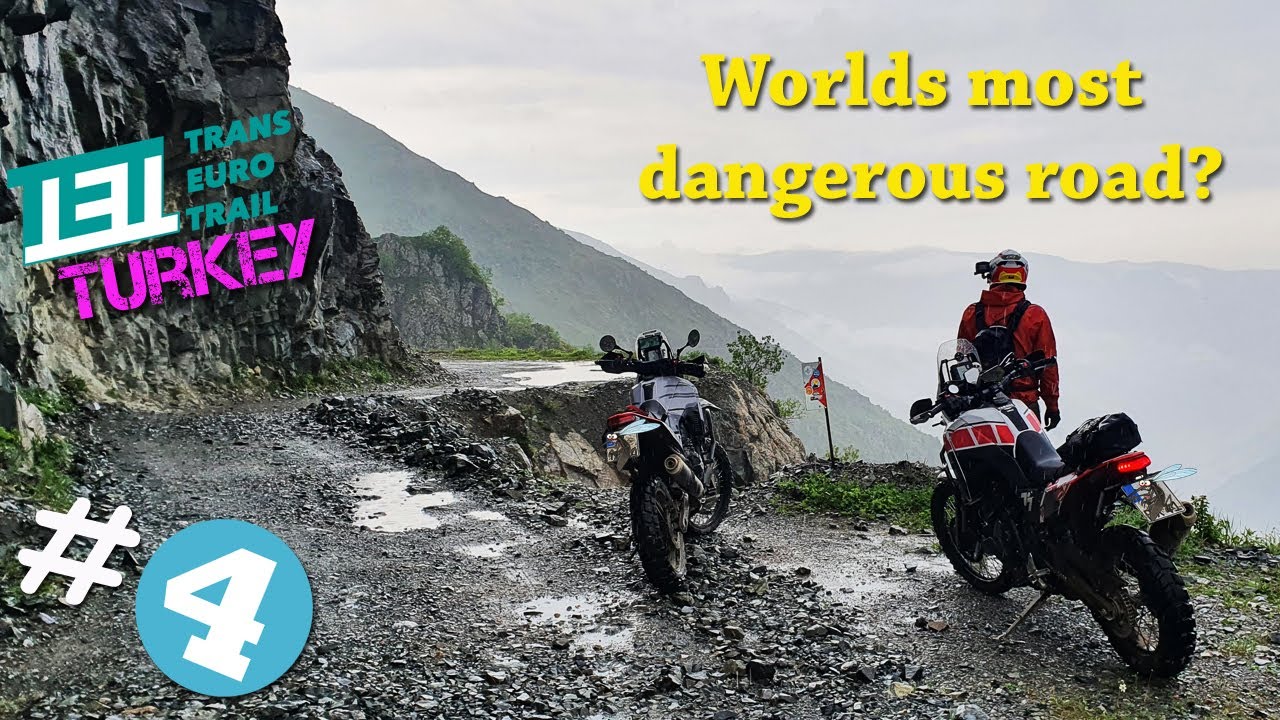 D915 - World's Most Dangerous Road? Trans Euro Trail Turkey | Part 4 ...