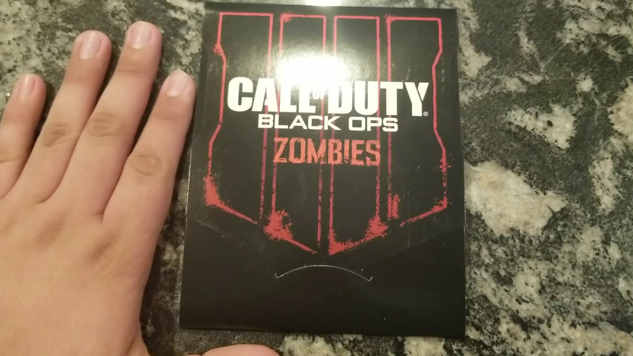 Call of Duty Black Ops 4 Pro Edition Unboxing With Poster - YouTube