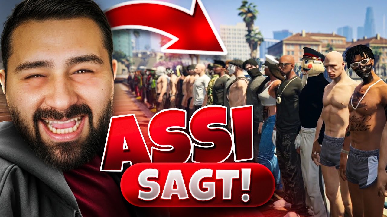 ASSI SAGT mit 100 SPIELERN... (ESKALATION) - YouTube