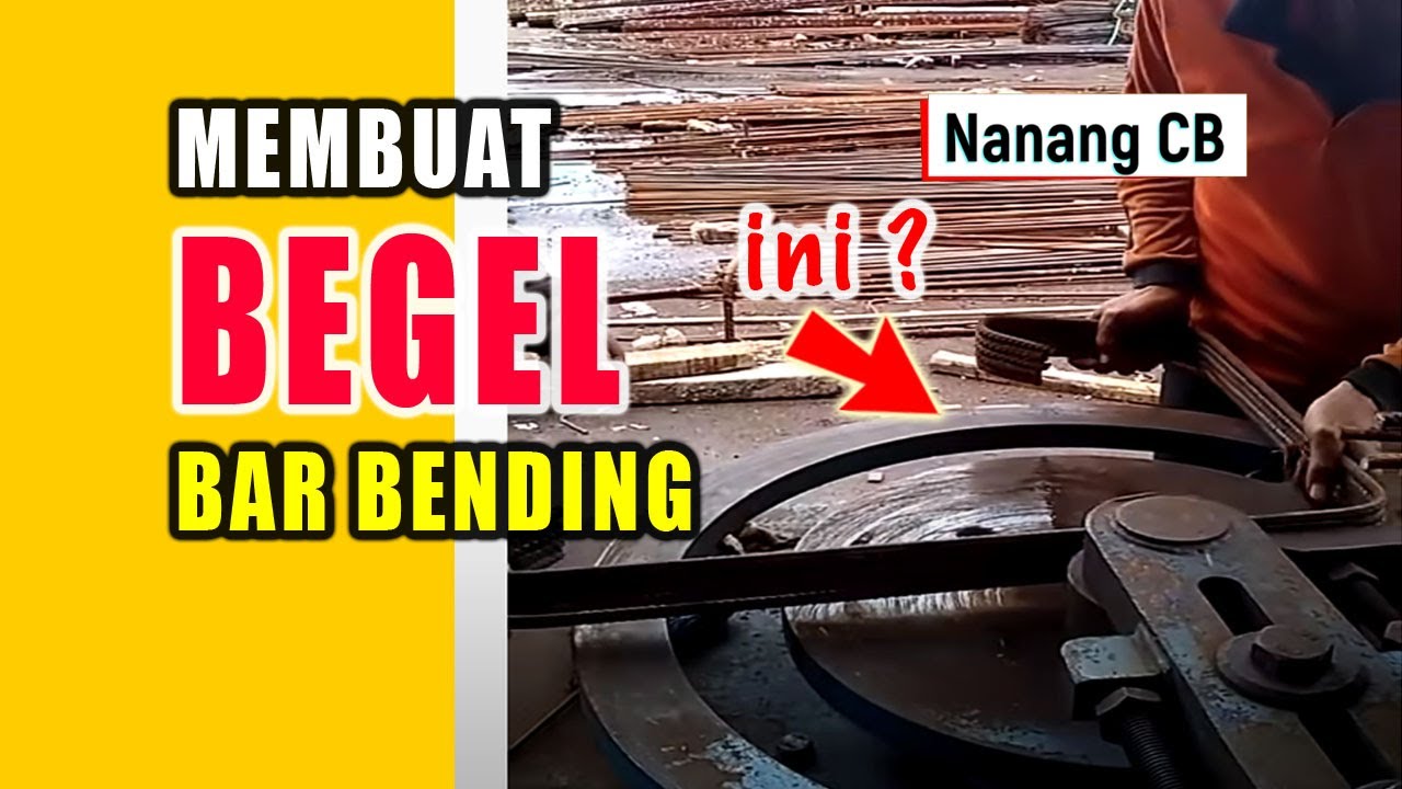 Membuat begel dengan Bar Bending - YouTube