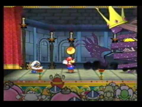 Paper Mario:Thousand-Year Door (Final Boss, Last Form) -GC- - YouTube