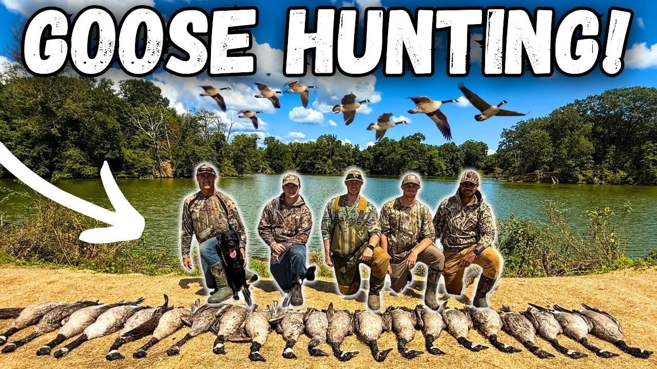 INSANE Resident GOOSE HUNT! This Loaf Pond Was LOADED! Maryland Goose ...