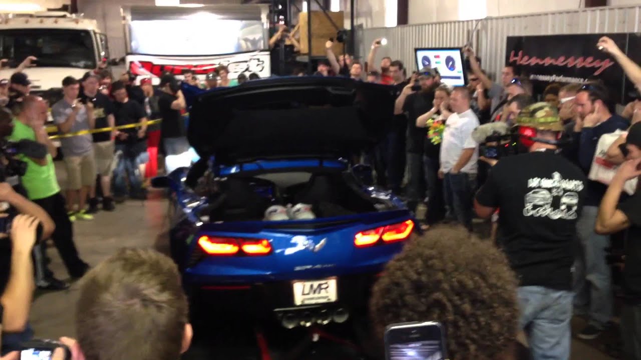 1269whp LMR Supercharged Nitrous C7 Corvette Dyno - YouTube