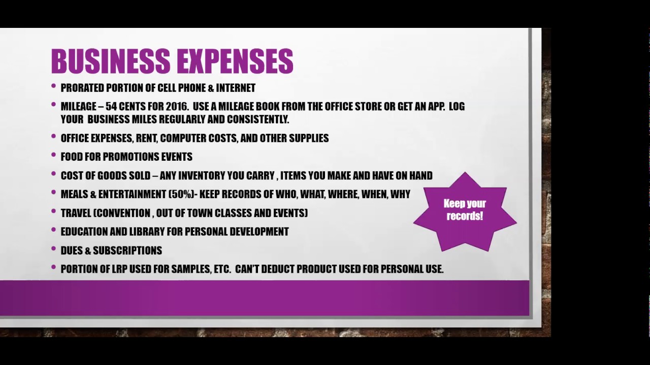 Business Tax Tips - YouTube