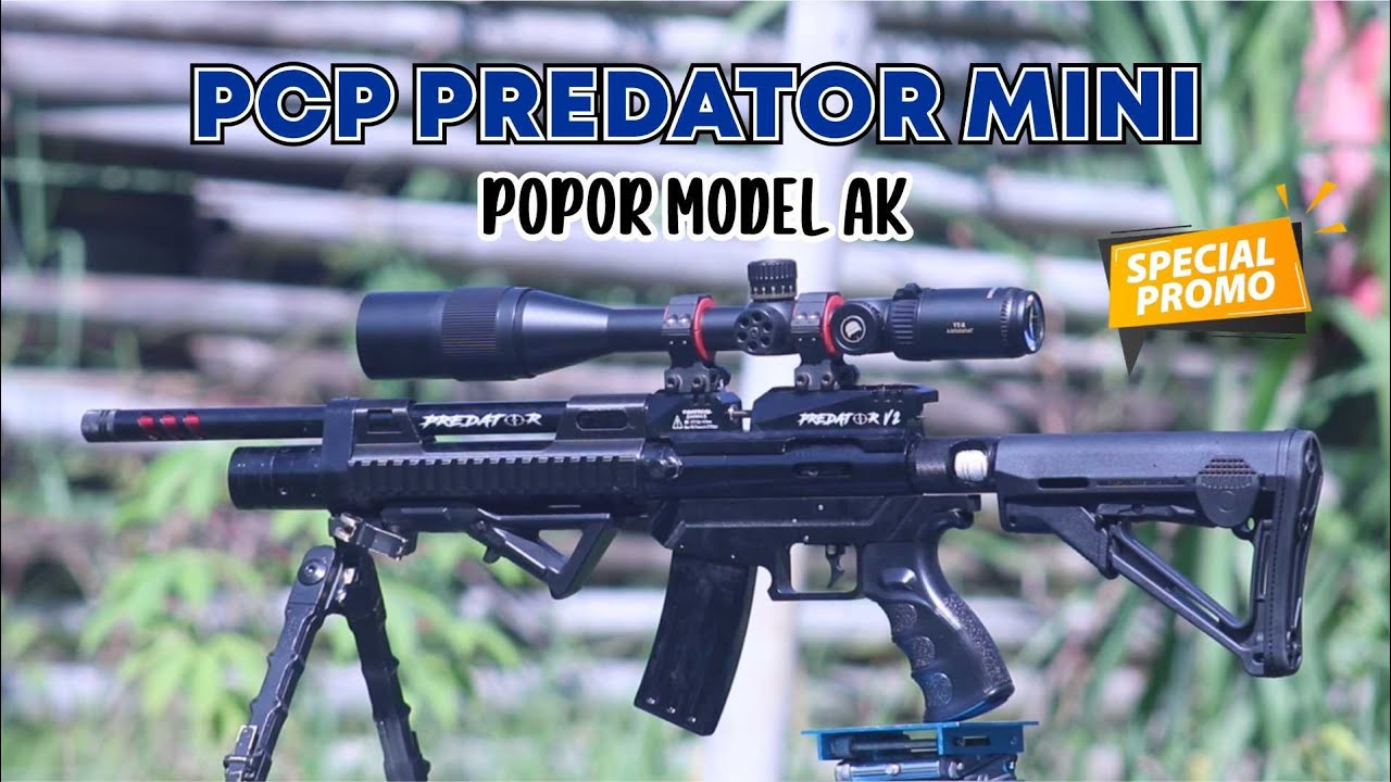PCP PREDATOR MINI OD 38 POPOR AK LIPAT EVOLUTION | PROMO PCP PREDATOR ...