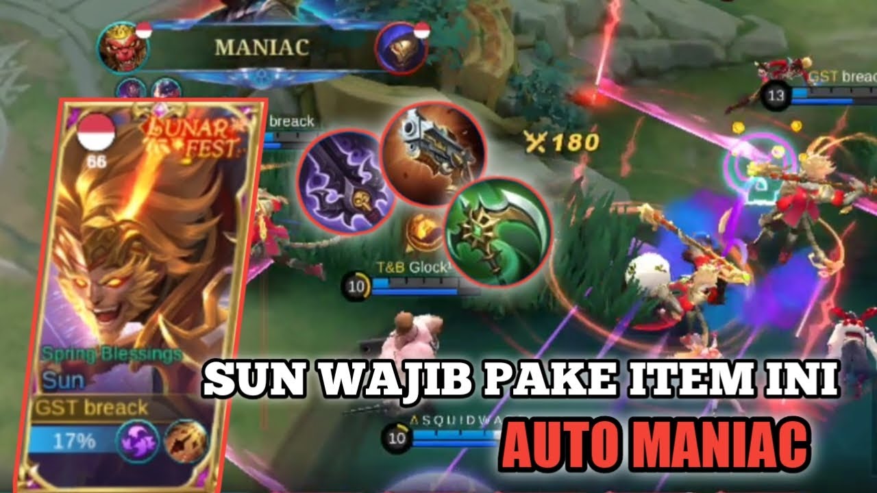 BEST BUILD SUN TERBARU || AUTO MANIAC!! GAMEPLAY SUN - YouTube