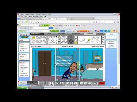 how to use bitstrips - YouTube