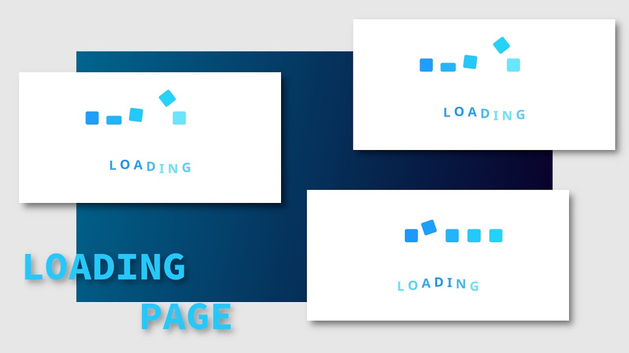 Loading Website Html Css Js Youtube 9304
