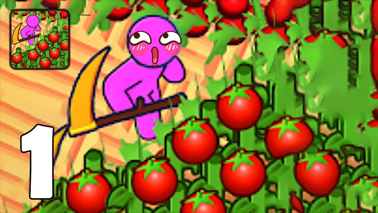 Crazy Farm: Farming & Building - Part 1 Stickman Farm Land Manager ...