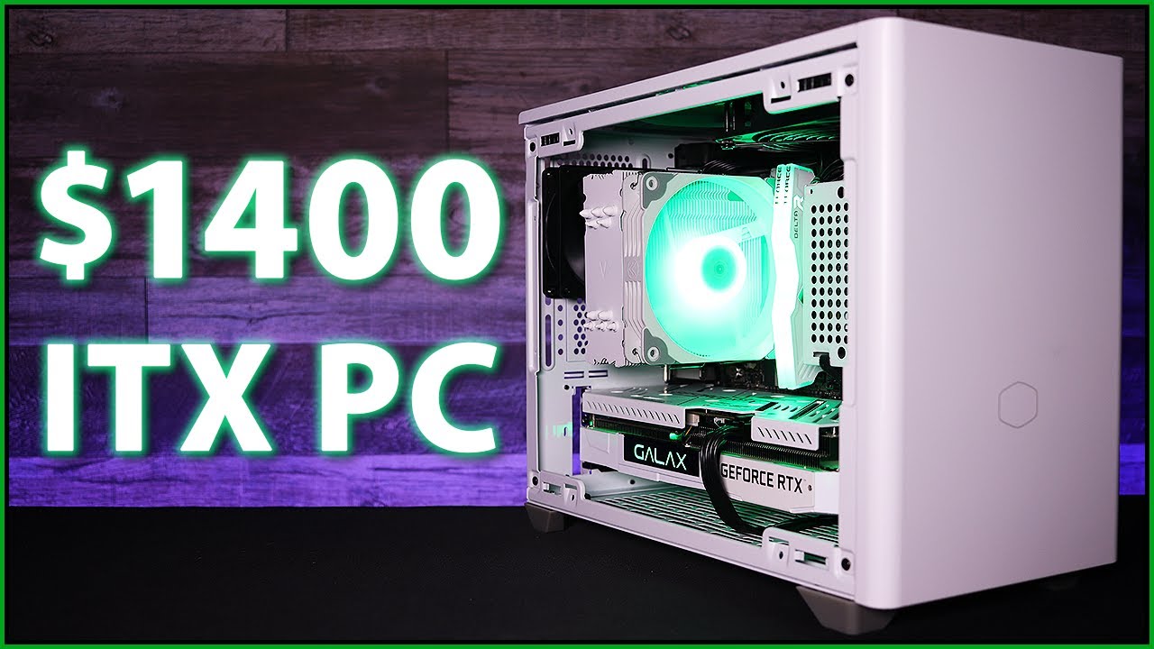 CLEAN $1400 ITX Mini Gaming PC - YouTube