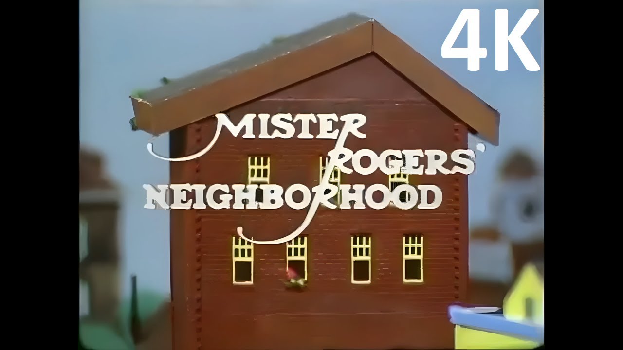Mister Rogers' Neighborhood intro 4K - YouTube