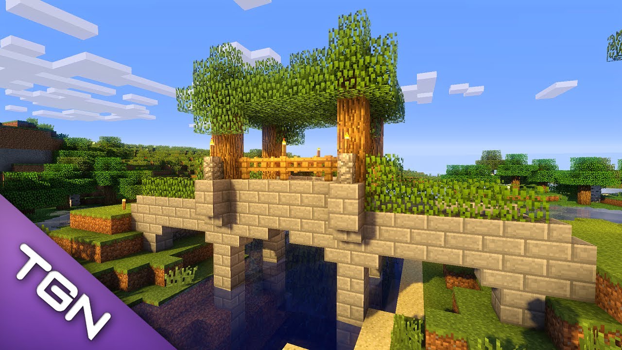 Minecraft HardCore ITA #16 - Costruzione Ponte! - YouTube