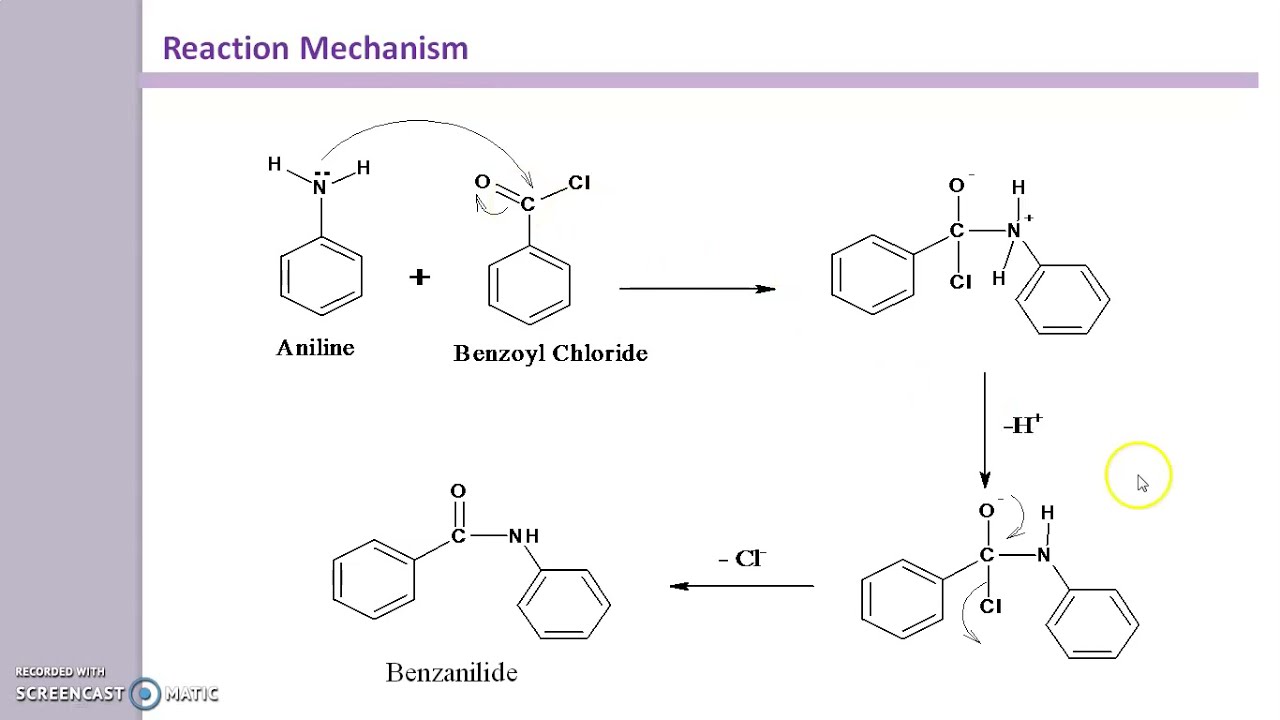 Synthesis of Benzanilide - YouTube