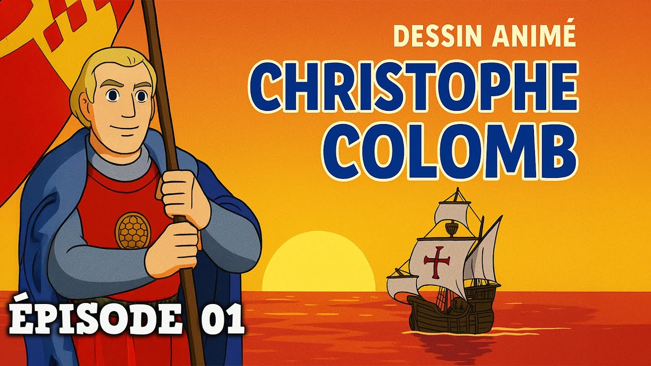 Christophe Colomb – Ép. 01 – Christophe Colomb s'embarque | Dessin ...