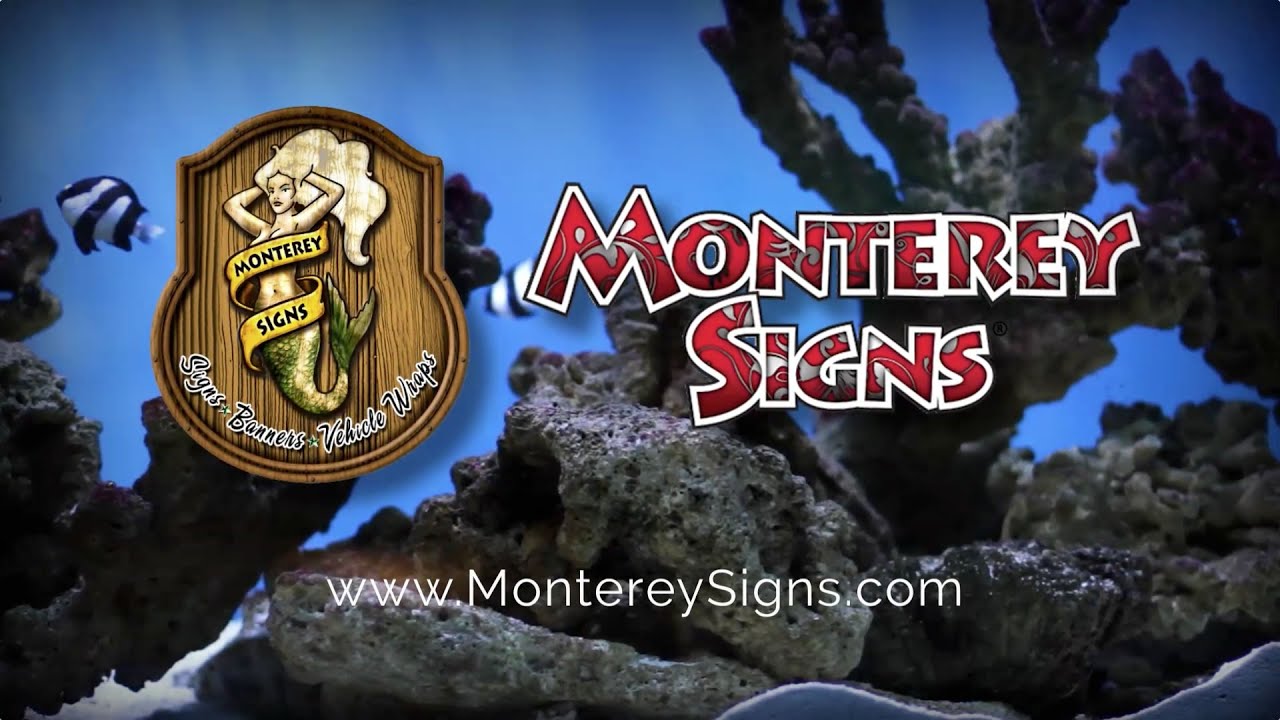 Monterey Signs Lobby Signage - YouTube
