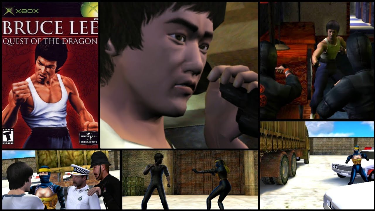 Bruce Lee Quest Of The Dragon | XBOX | Area #9 - YouTube