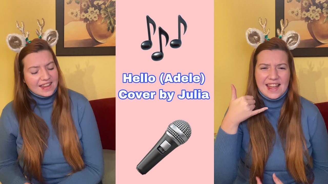 Hello (Adele) - cover by Julia | #helloadele #songcover - YouTube