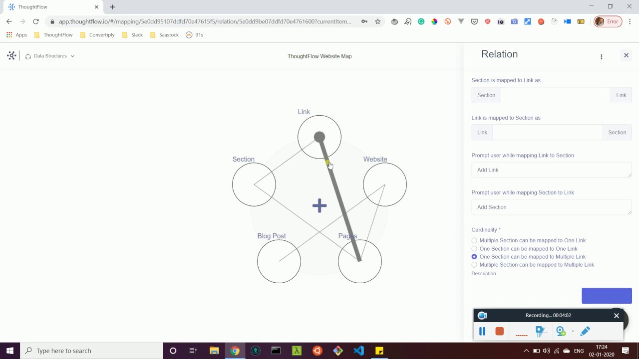 Introduction to ThoughtFlow - Outlining a Website - YouTube