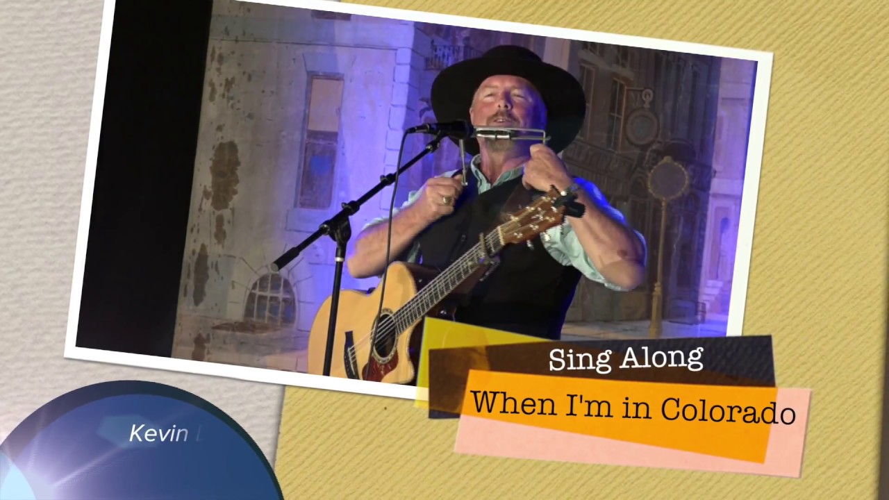 Kevin Danzig "When I'm in Colorado," Tabor Opera House, Singer ...