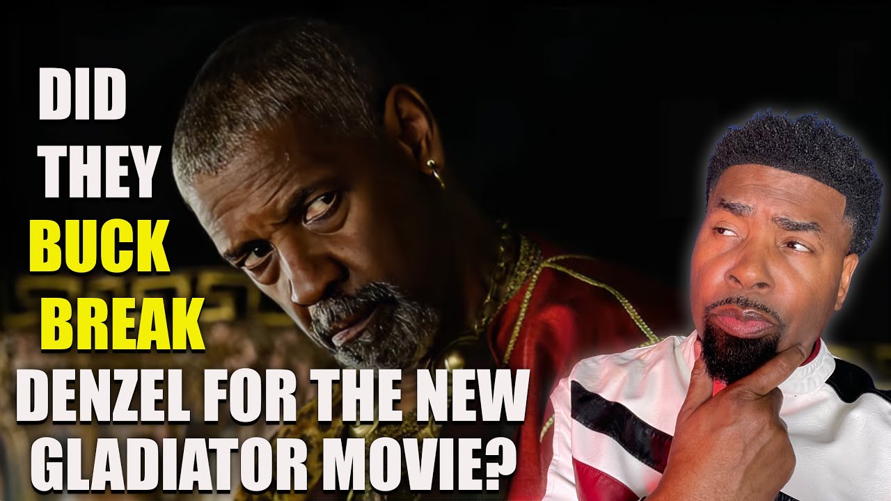 Did They Buck Break Denzel For The New Gladiator Movie? - YouTube