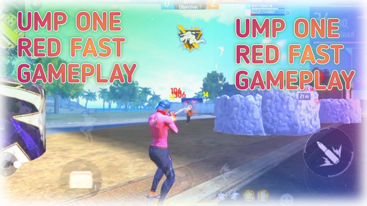 UMP ONE RED FAST GAMEPLAY - YouTube