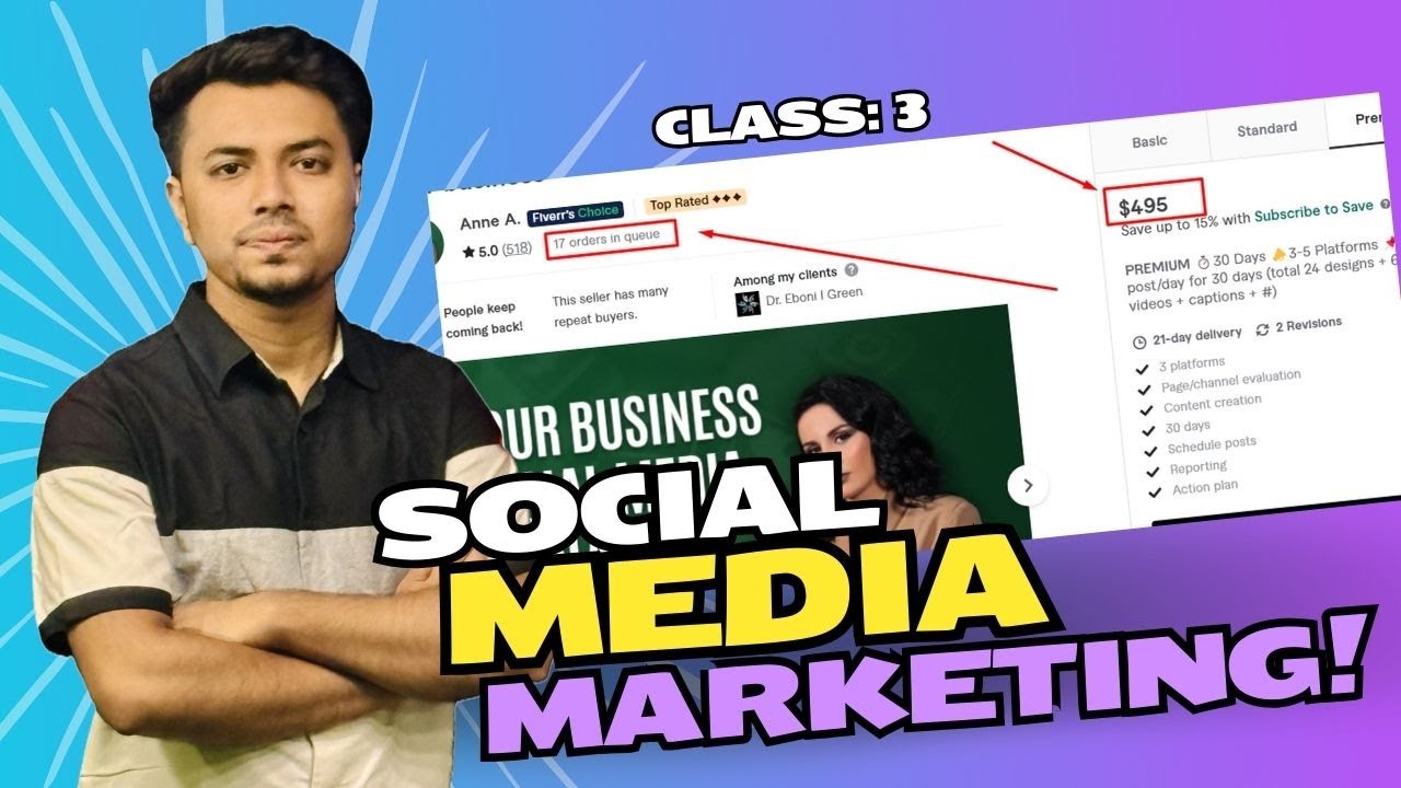 Freelancing with Social Media Marketing class: 3 - YouTube