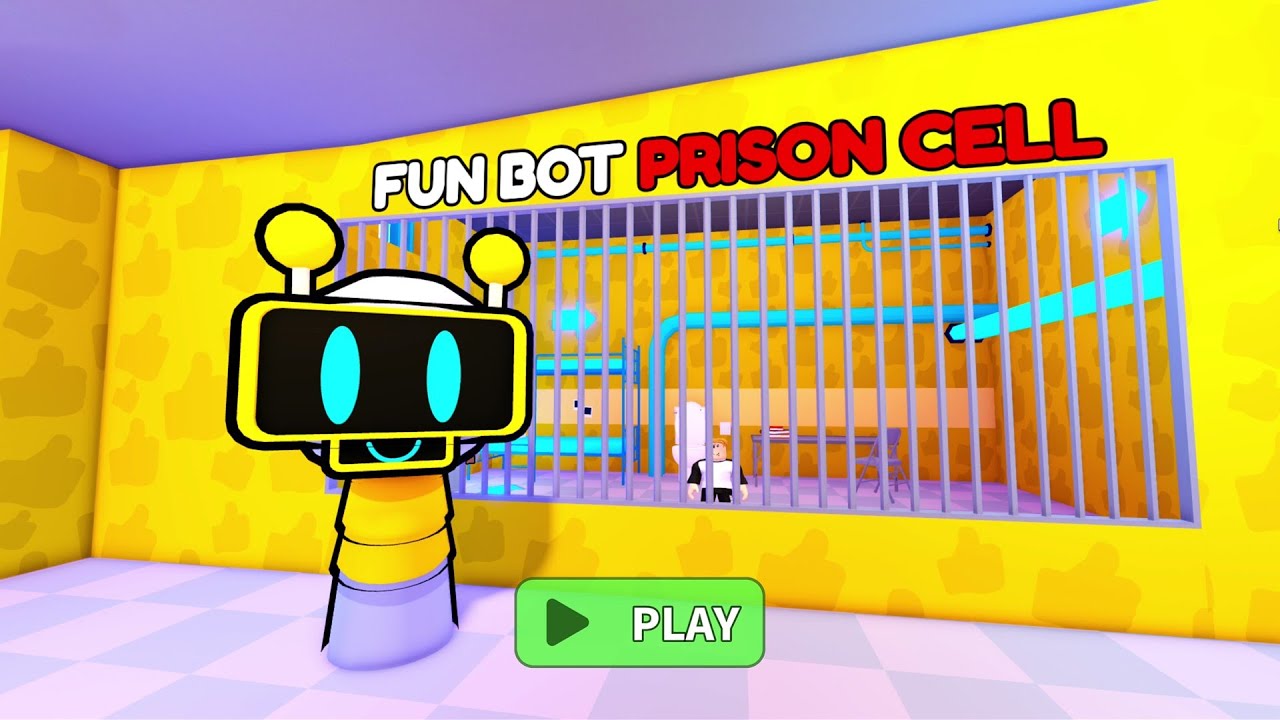 🤖FUN BOT SPRUNKI'S PRISON RUN (OBBY) ROBLOX - YouTube