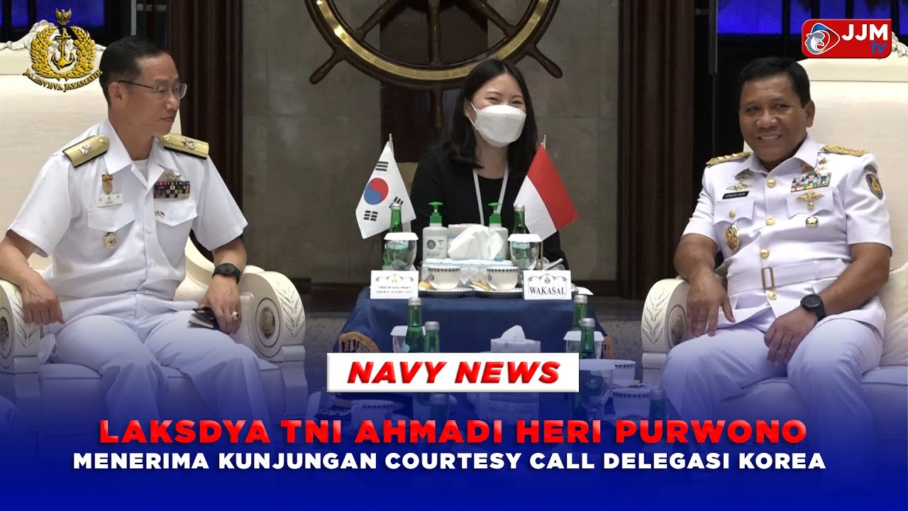 Navy News - LAKSDYA TNI AHMADI HERI PURWONO MENERIMA KUNJUNGAN COURTESY ...