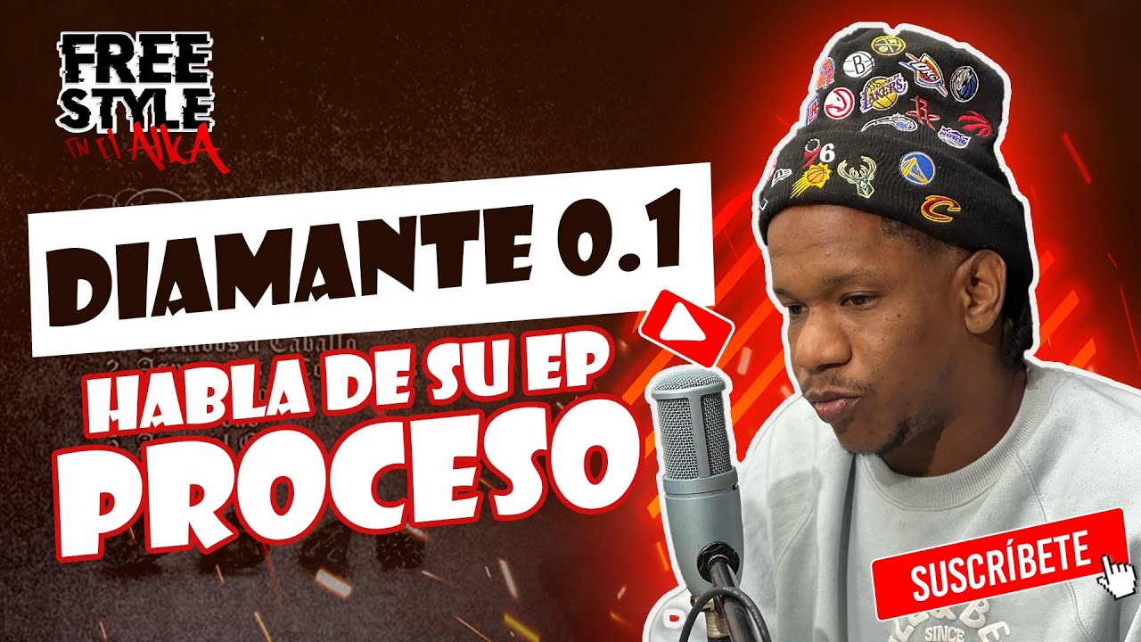 Diamante 0.1 Nos Habla De Su EP Proceso FREESTYLE EN EL ALKA - YouTube