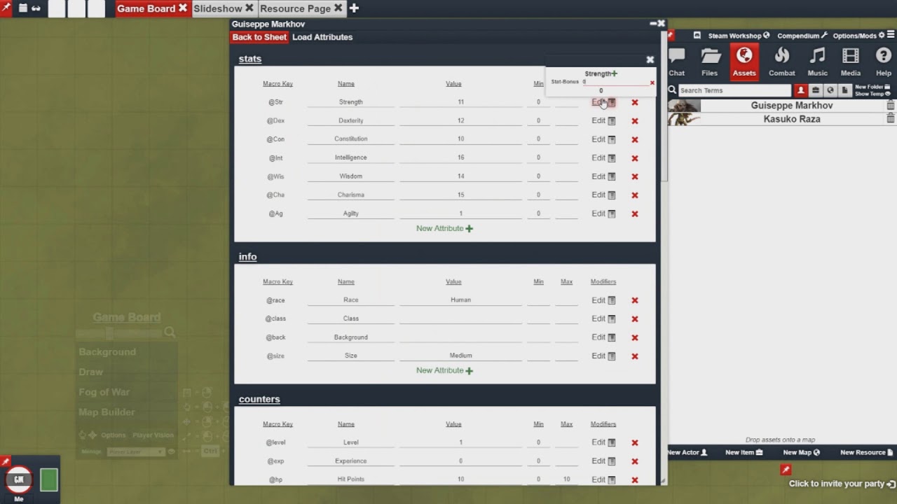 Using the Forge : Attributes and Automatic Math - YouTube