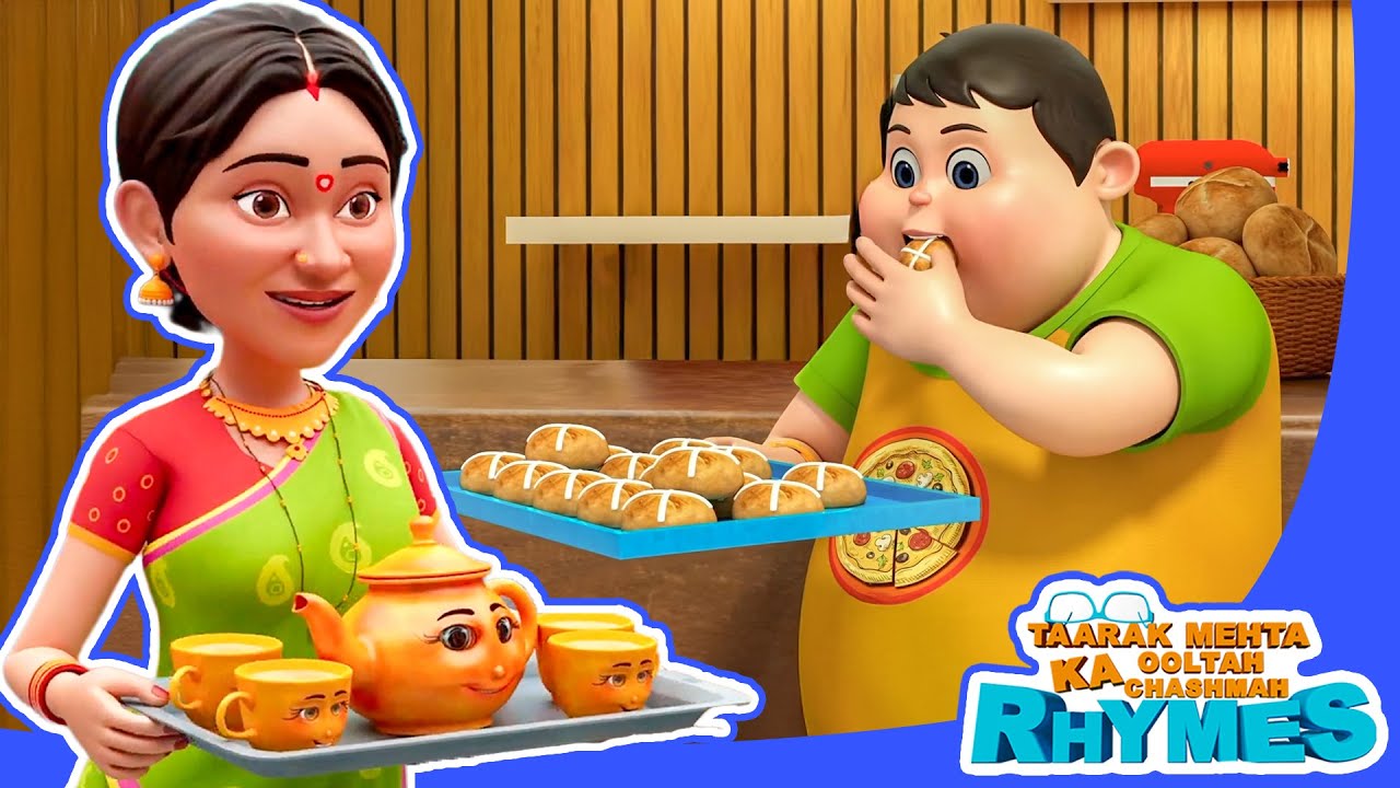 Fun English Rhymes 🎶 | Nursery Rhymes & Learning Songs | TMKOC Popular ...