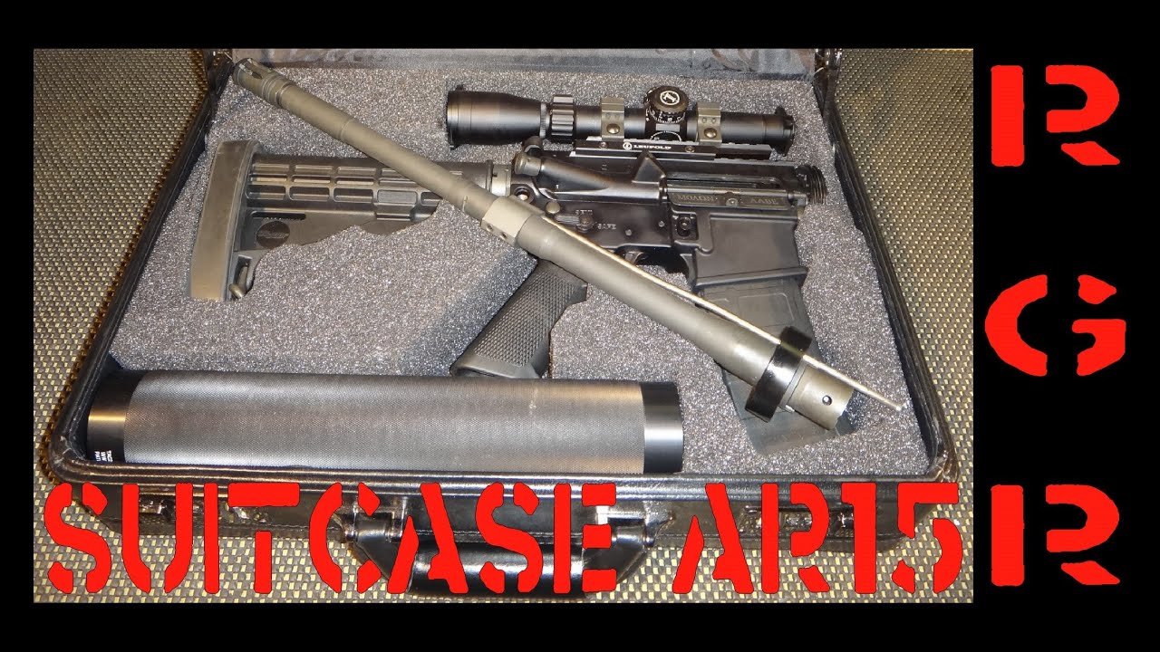 Tac2 Covert Carry Kit Suitcase AR15 - YouTube