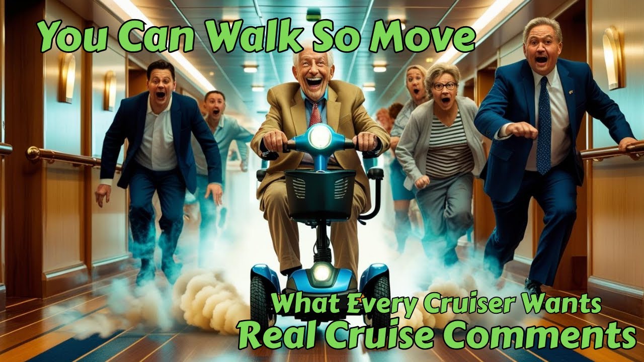 You Can Walk So Move Out Of My Way - Real Cruise Comments - YouTube