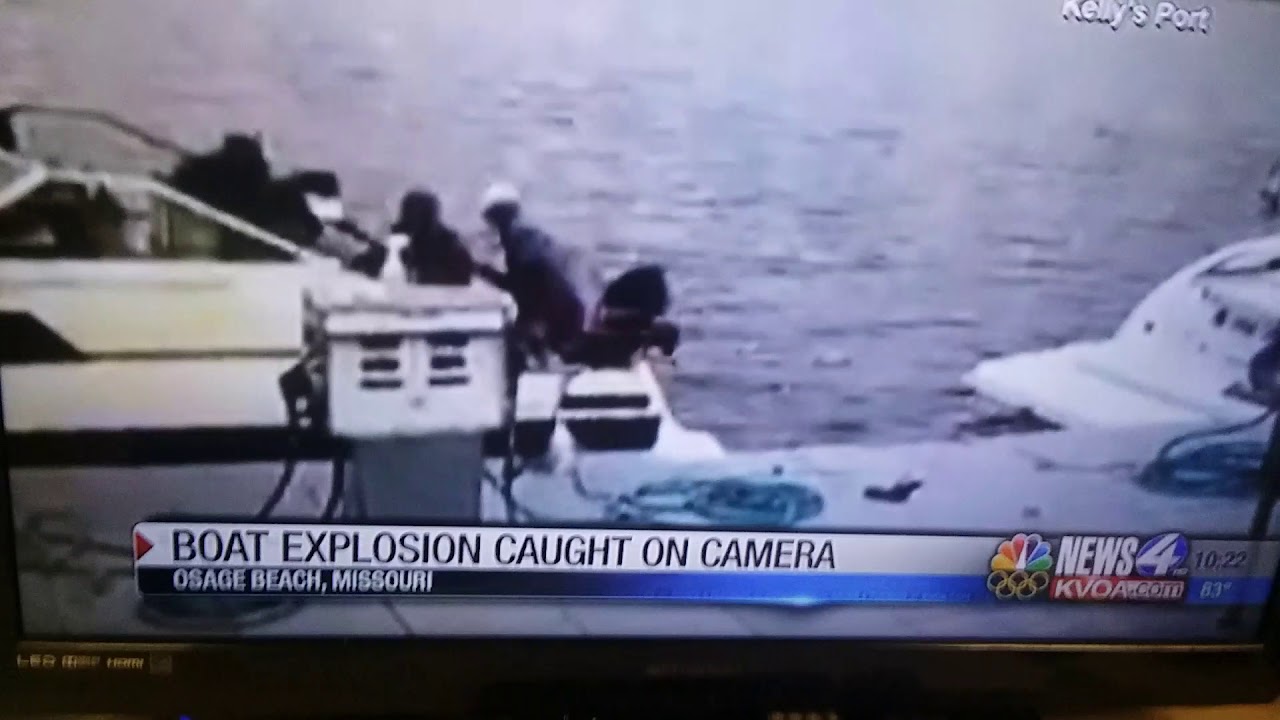 Boat explosion - YouTube