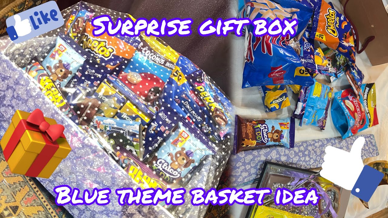 Blue themed gift box ideas | Gift ideas for any occasions | Blue themed ...