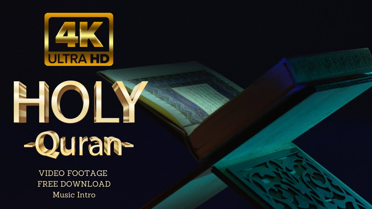 Holy Quran Video Footage Free Download - Holy Quran Free Stock Footage ...