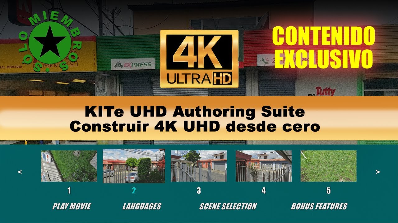 KITe UHD Authoring Suite: Crear BD 4K UHD desde cero (Wizard) - YouTube