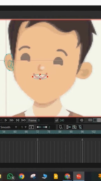 تدريب على رسم شخصيه من الصفر ( رسم الوجه 2 )Learn to Draw a Character moho#Moho #تعلم_موهو #رسم ...