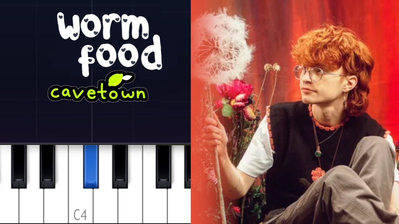 Cavetown - worm food (Piano tutorial) - YouTube