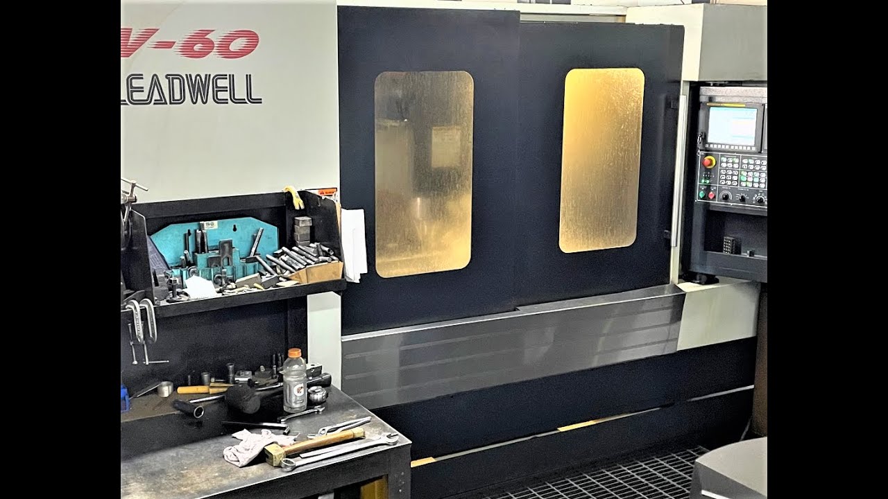 Leadwell Model V-60 3-Axis CNC Vertical Machining Center (2013 ...
