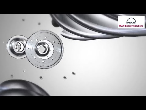 3D animation of MAN screw compressor - YouTube