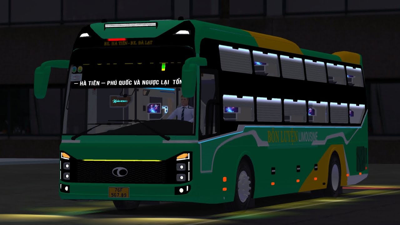 mod thaco mobihome 2025 22 phòng | PROTON BUS SIMULATO ROAD - YouTube